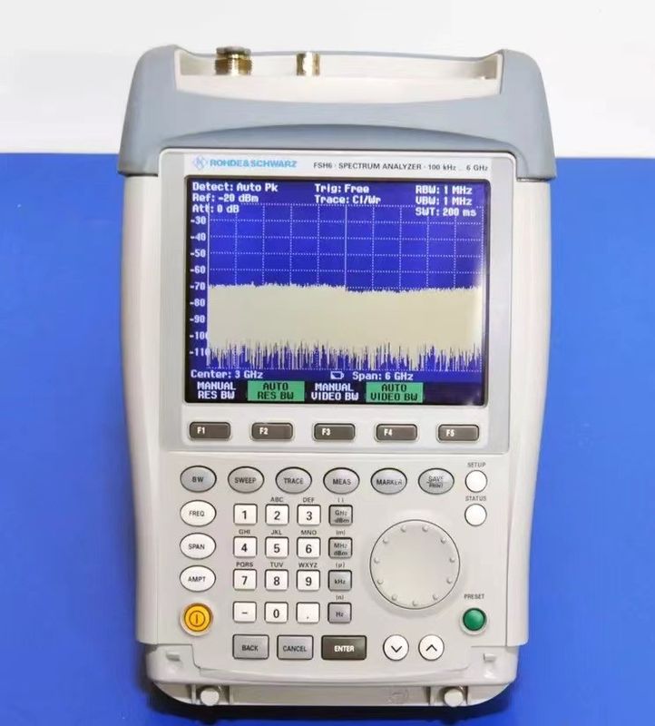 Portable Rohde & Schwarz FSH6 Handheld Spectrum Analyzer 100 Khz To 6.0 GHz