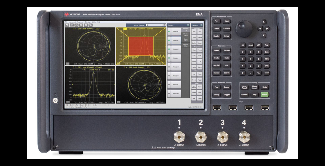 ISO17025 Calibrated Keysight ENA Vector Network Analyzer E5080B 4L0 4 ...