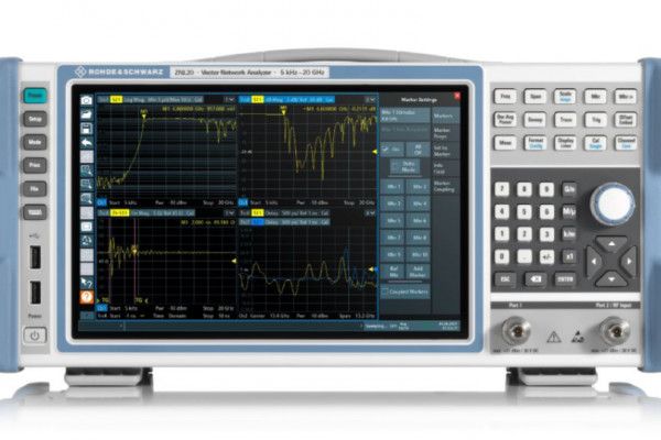 Durable R&S ZNB20 Vector Network Analyzer Multipurpose With Touchscreen
