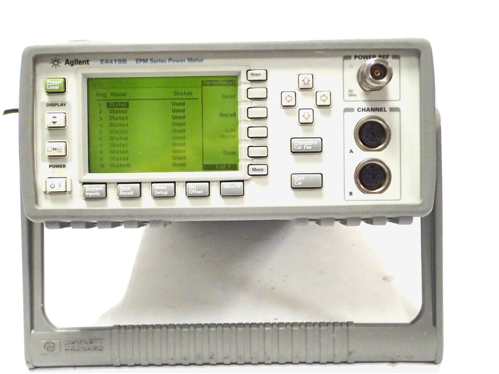 FCC Programmable Dual Channel Power Meter , Keysight Agilent E4419B EPM ...