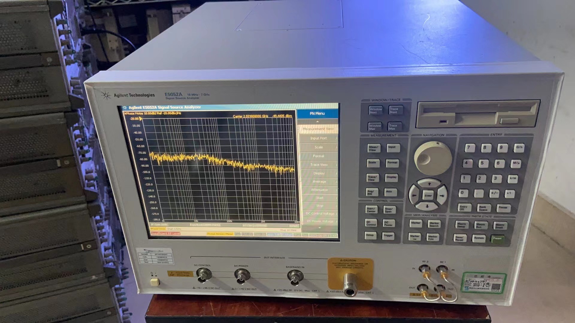 Agilent Keysight E5052A Signal Source Analyzer 10 MHz - 110 GHz Phase Noise Measurement