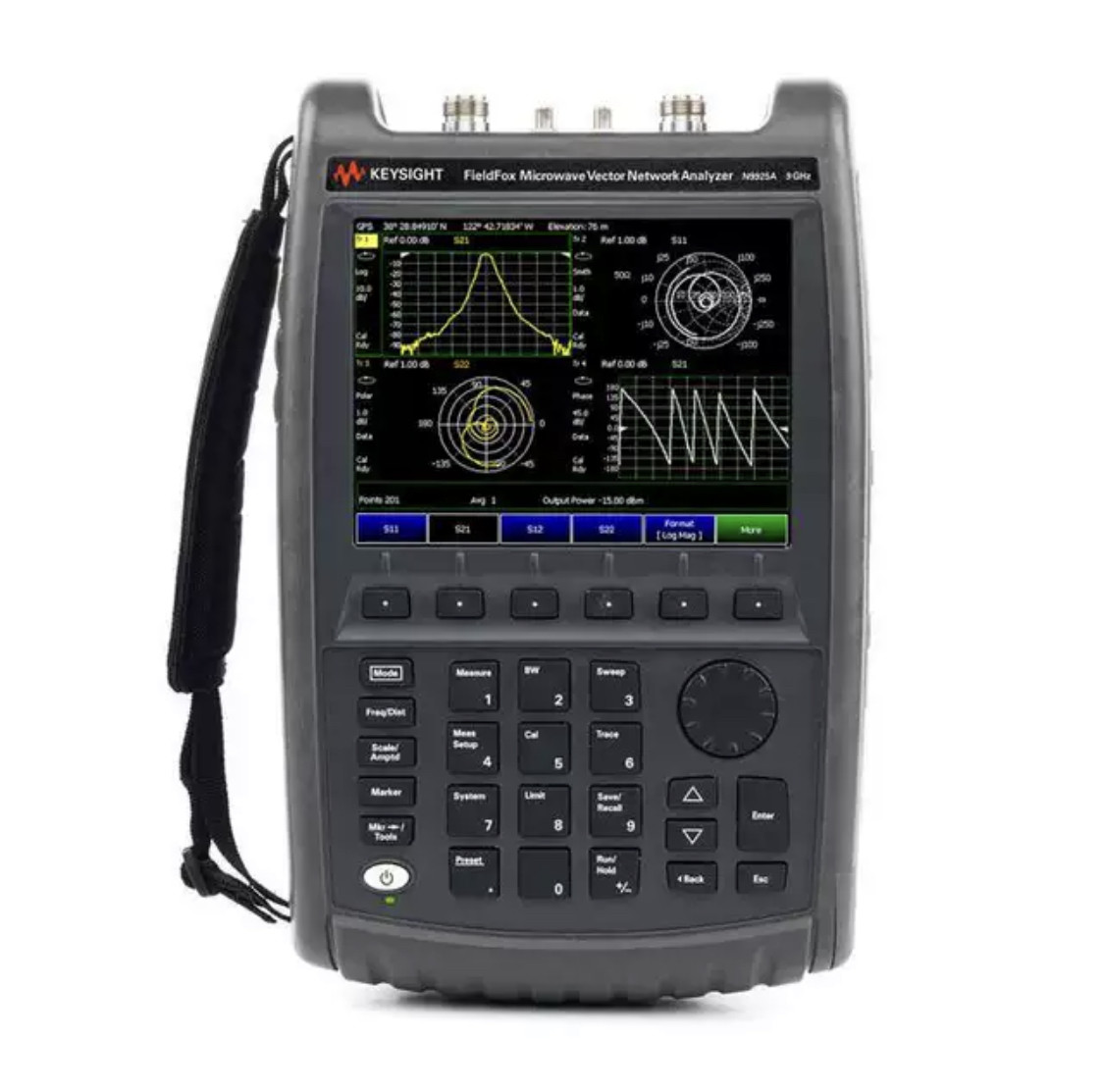 Portable Keysight N9925A FieldFox Handheld Microwave Vector Network ...