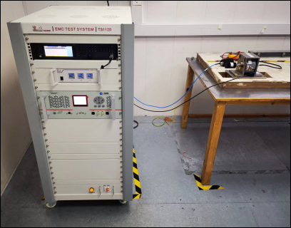 Conducted Immunity EMC Test System Integration Automated 9kHz-30MHz