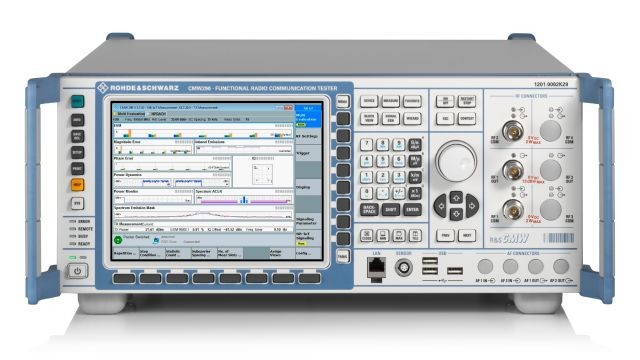 R&S CMW290 IoT RF Communications Test Set Multifunctional Durable