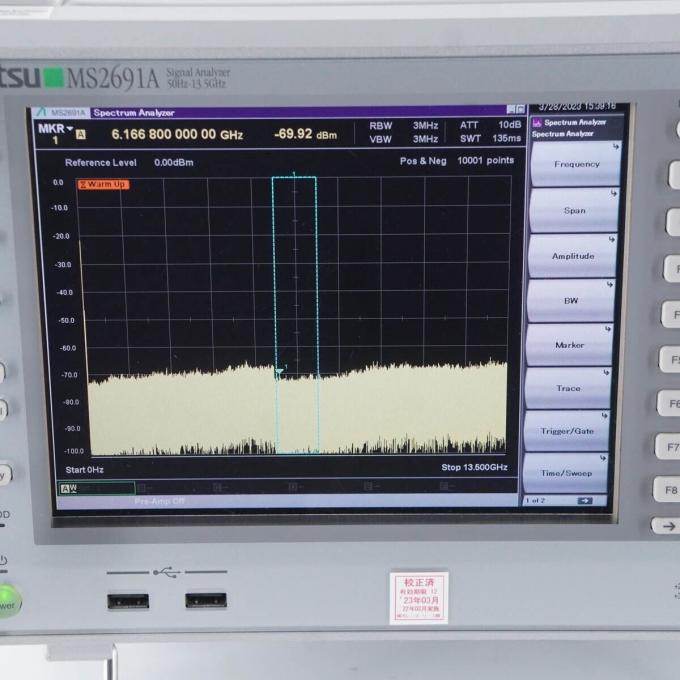 50Hz-13.5GHz Digital Signal Analyzer , Anritsu MS2691A Spectrum Analyzer